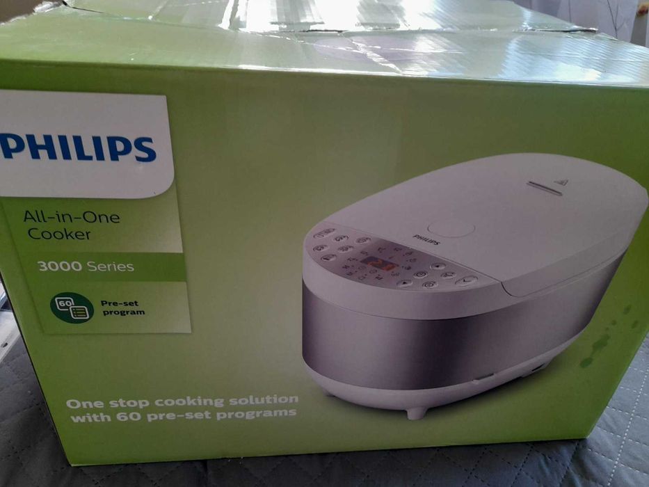 MULTICOOKER PHILIPS all in one series 3000 HD4713/40 БЯЛ гр. София ...