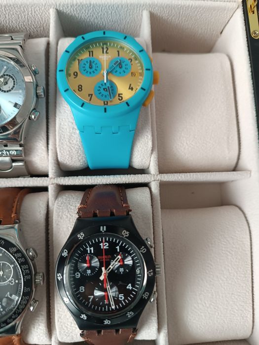 Ceasuri Swatch Irony cronograf colecție personala Pitesti • OLX.ro