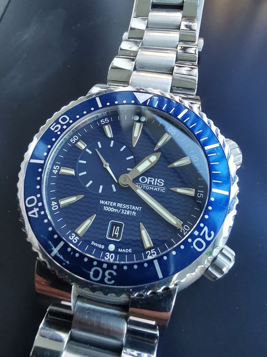 Ceas Oris Small Sekonds Diver 1000 m Automatic Bacau • OLX.ro