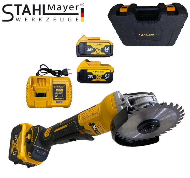Акумулаторен Ъглошлайф 36V 8ah Флекс STAHL MAYER 125мм гр. Пловдив Каменица 1 • OLX.bg