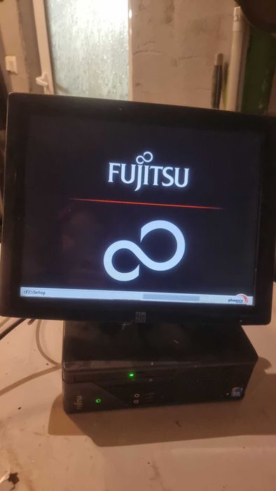 Fujitsu Тъч скрийн TOUCH SCREEN/pos компютър display Магазин заведение ...