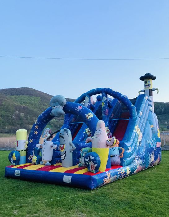 Topogan/tobogan gonflabil Sponge Bob Aiud • OLX.ro