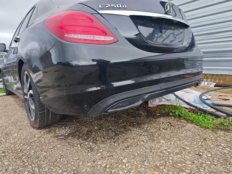 Задна броня Mercedes W205 седан C Class Мерцедес с дифузьор гр. Варна ...