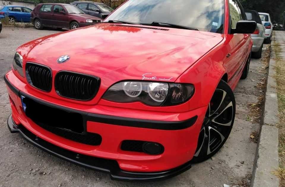 Преден лип спойлер за БМВ Е46 М тех 2 / Bmw e46 Lip Spoiler M tech 2 гр ...