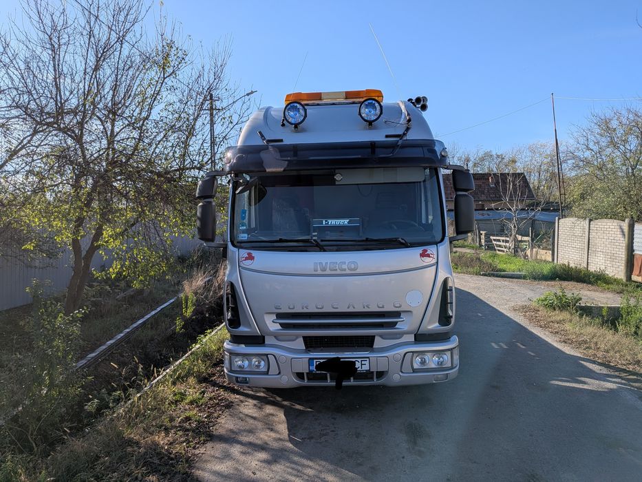 Autoplatforma 7 5t Iveco euro cargo E15 euro 5 2007! Maureni • OLX.ro