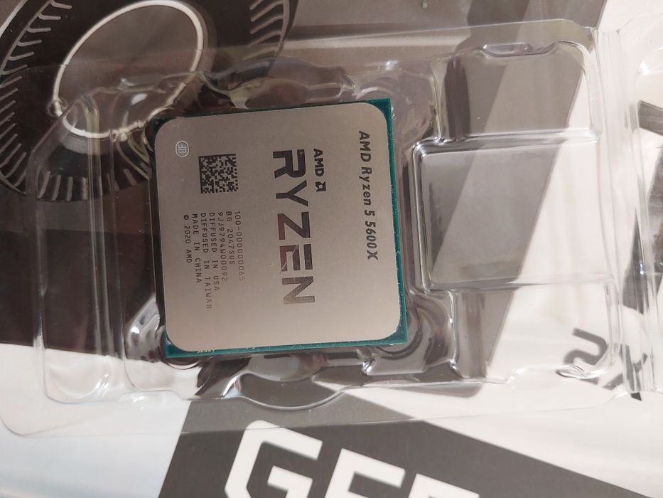 Процесор Ryzen 5 5600X , 6-ядрен, 12-треда , АМ4 , zen3 гр. София ...