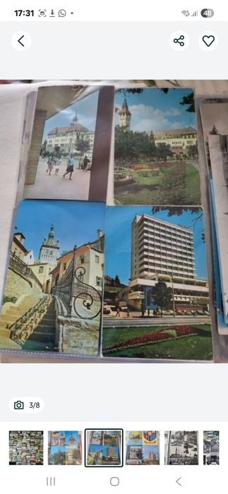 Colectie, lot sute de vederi/carti postale vechi din Romania si lume ...
