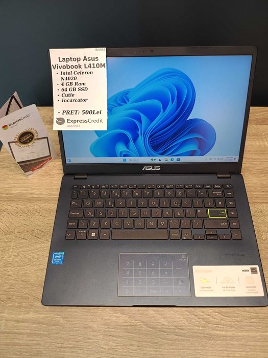 (AG51) Laptop Asus Vivobook L410M Barlad • OLX.ro