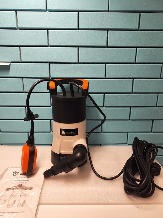 DEKO Потопяема водна помпа 400W с поплавък, 8000 л/ч дебит гр. Бургас Славейков • OLX.bg