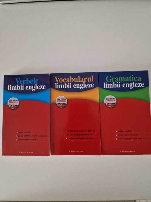 Carte limba engleza (gramatica vocabular verbele] Runcu • OLX.ro