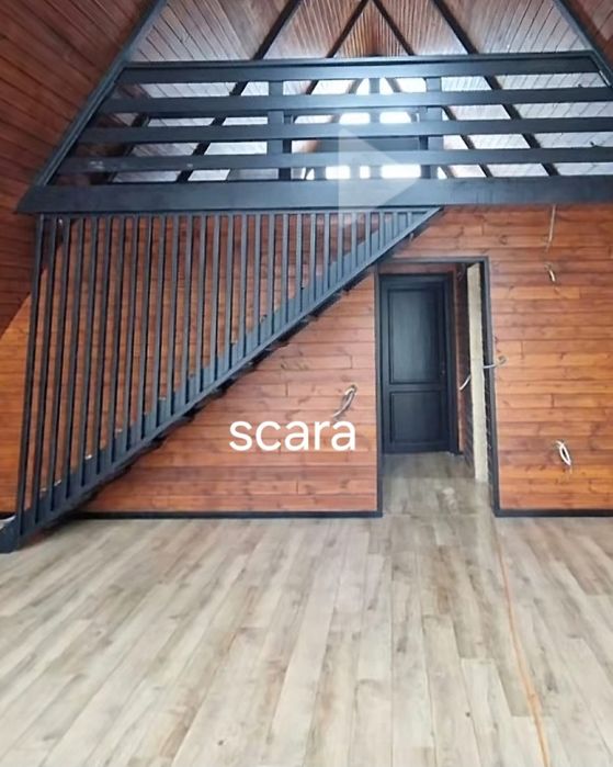 Cabane stil A Frame si case din structura de lemn, dimensiuni in funct ...