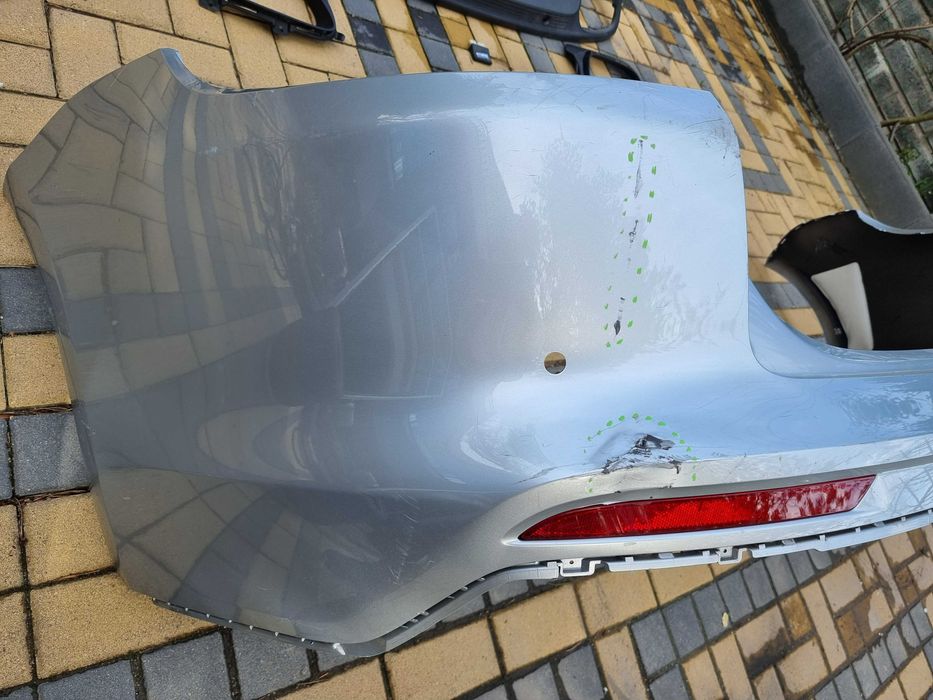 Задна броня за Porsche Panamera 971 с дифузьор, пластмаси и датчици гр ...