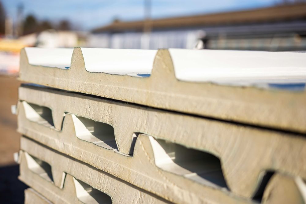 Panouri sandwich termoizolante pentru pereti si acoperis noi sau SH Covasna • OLX.ro