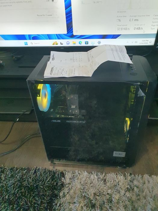 Unitate PC Gaming Nouă cu Garanție!Cpu Ryzen 5,Ram16gb ddr4,RTX 3050 ...