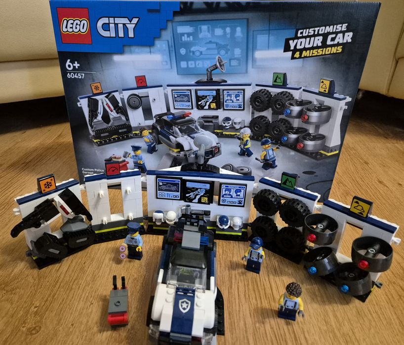 LEGO City 60457 Atelier de tuning al poliției Număr de elemente: 489 ...