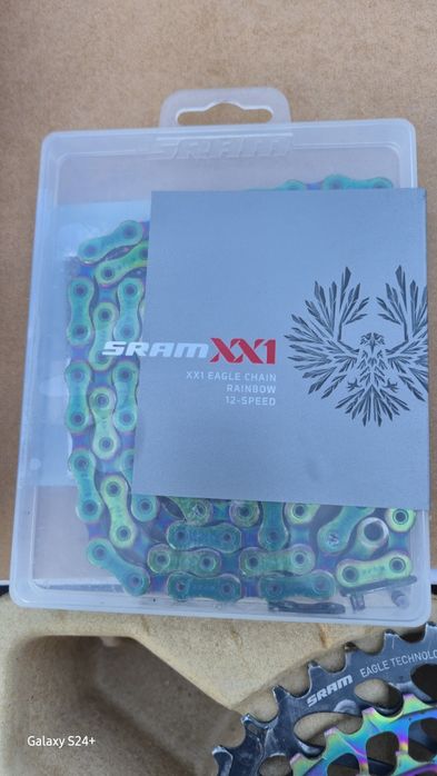 Caseta pinioane 12 viteze/speed Sram XX1 XG 1299 10-50T RAINBOW + lant ...