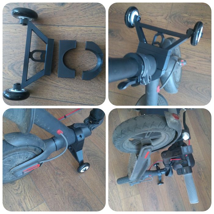 Suport cu roti pentru pozitie verticala trotineta XiaoMi m365 Bucuresti ...