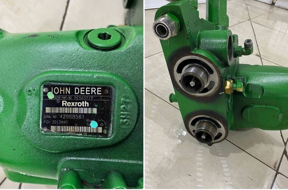 Гидронасос на John Deere - RE563717 - Запчасти для спец и СХ техники ...