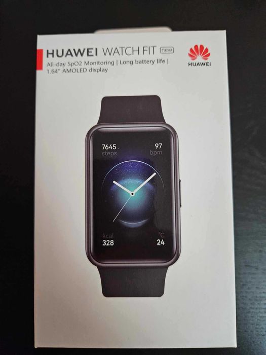 Smartwatch HUAWEI Watch Fit Sport Edition, Android/iOS, Graphite Black ...