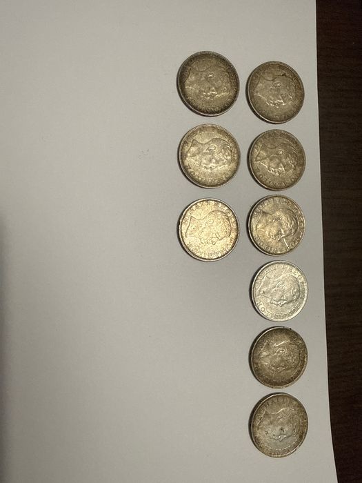 Monede argint 835% Regele Mihai 1942 Tulcea • OLX.ro