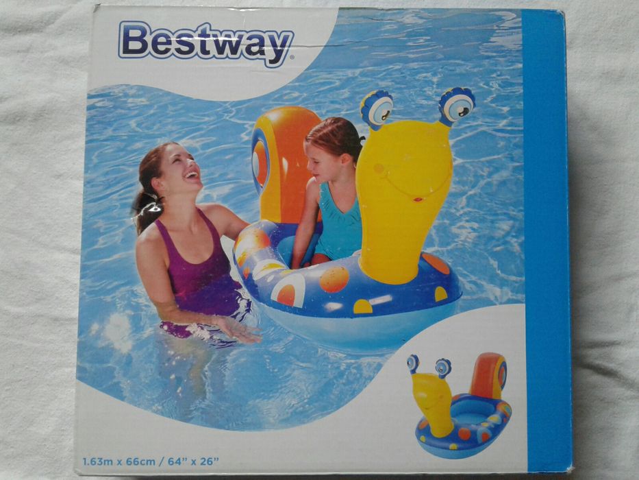 Barcuta gonflabila melcul turbo,copii de 3-6ani,Bestway, nou,nefolosit ...