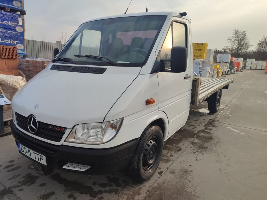 Sprinter 316, 2006, 2.7 CDI, 158 CP, platou aluminiu 4.4 metri lungime ...