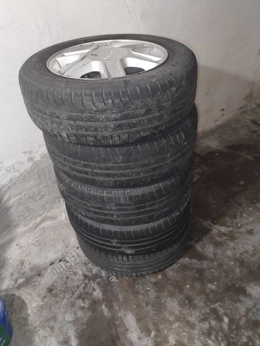 Jante aliaj sinaia cu Cauciucuri de vara logan Tandarei • OLX.ro