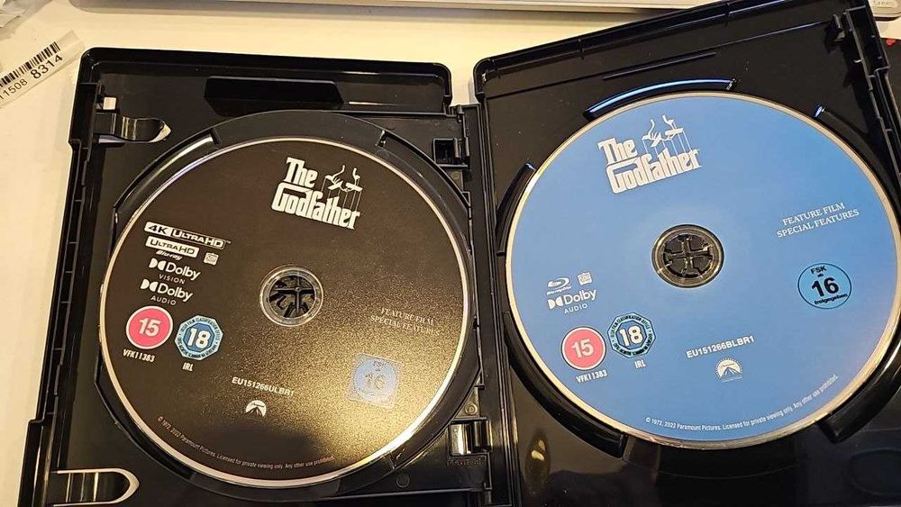 Филм „The Godfather “ [4K UHD + Digital Copy]Формат: 4K UHD + Blu-ray ...