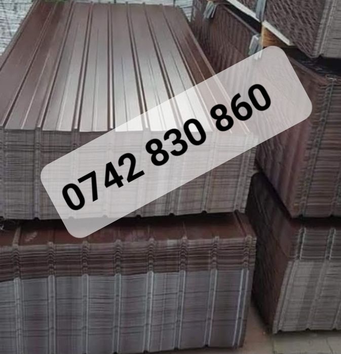 Tablă cutata colorată și zincată ocazie Ploiesti • OLX.ro