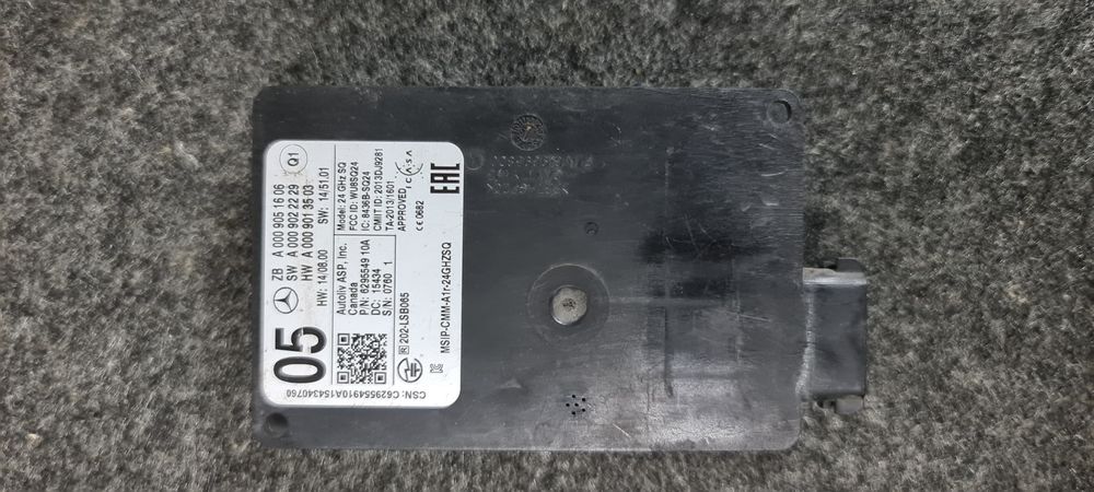 Mercedes radar distronic modul w222 w218 w212 w166 w205 w213 w253 ...