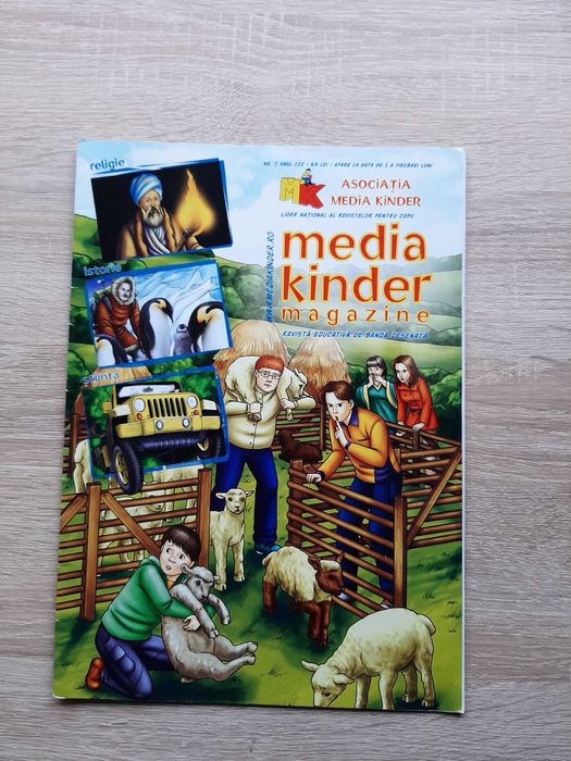 Lot 7 reviste "Media kinder magazine" Reviste de benzi desenate Reghin • OLX.ro