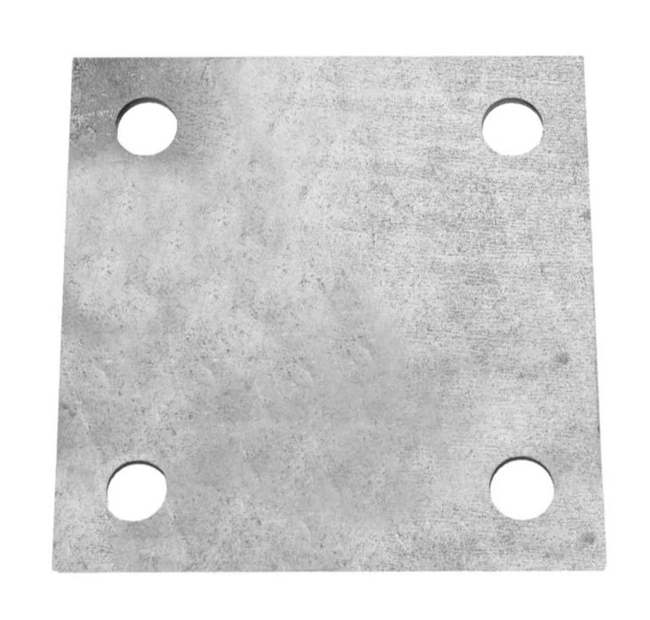 Placi hala, placi stalpi hala, placi metalice, Placute 250x250x10mm ...