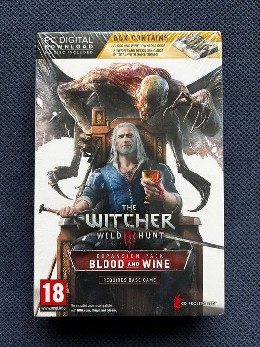 The Witcher Blood and Wine (PC) + Gwen Cards set 1 + Gwen Cards set 2 ...