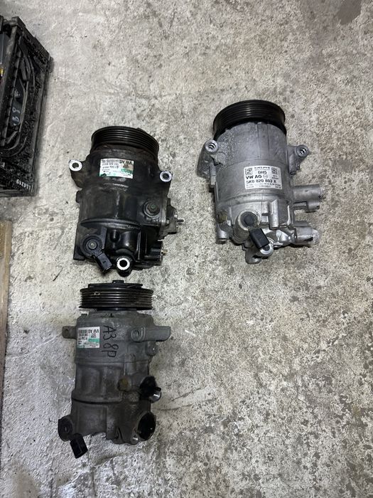 Компресор на климатика Audi Seat Skoda Vw 5N0820803 оригинал гр. Варна ...