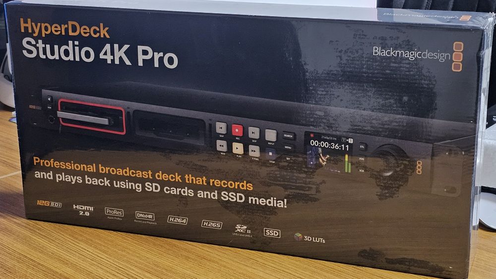 Blackmagic HyperDeck Studio 4K PRO Targoviste • OLX.ro