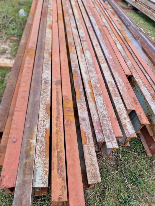 Hale metalice recuperate , din profil inp 140 recuperat pe stoc ...