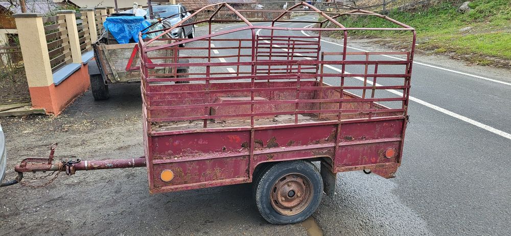 Remorca auto de Salonta 750 kg Buces-Vulcan • OLX.ro