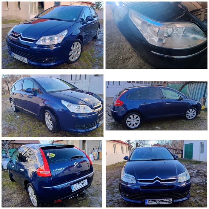 Vând Citroen C4 exclusiv 1.6 hdi, automat, cu cârlig de tractare Brasov ...