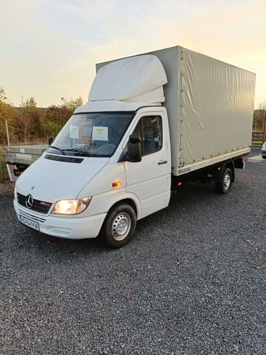 Mercedes Sprinter 311 cu prelata si DOAR 18000 km parcursi in România ...