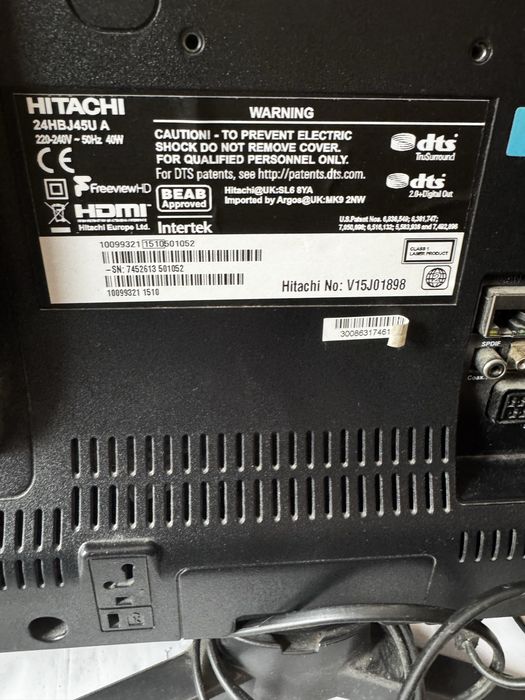 Телевизор Hitachi LED LCD 24 гр. Благоевград Вароша • OLX.bg