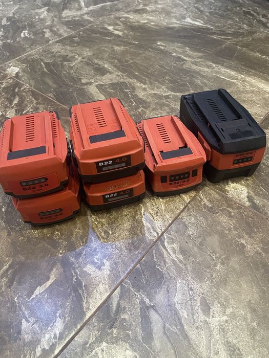 Батерии hilti b22 /3,0 ah/4,0ah/5,2ah b36-5,2ah гр. Гълъбово • OLX.bg