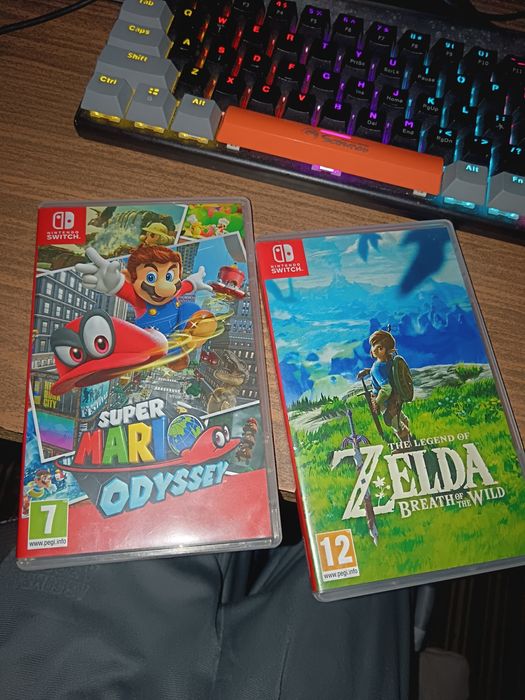 Mario odyssey/legend of Zelda breath of the wild Buzau • OLX.ro