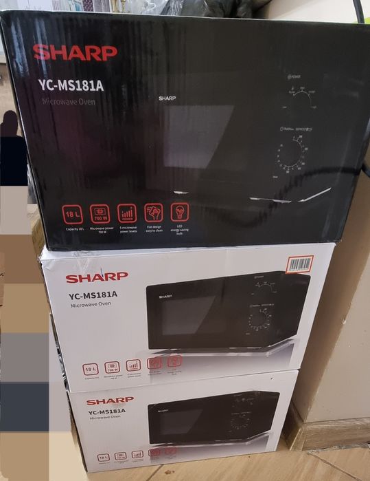 Микровълнова Sharp 18L 700w гр. Стара Загора Метро • OLX.bg