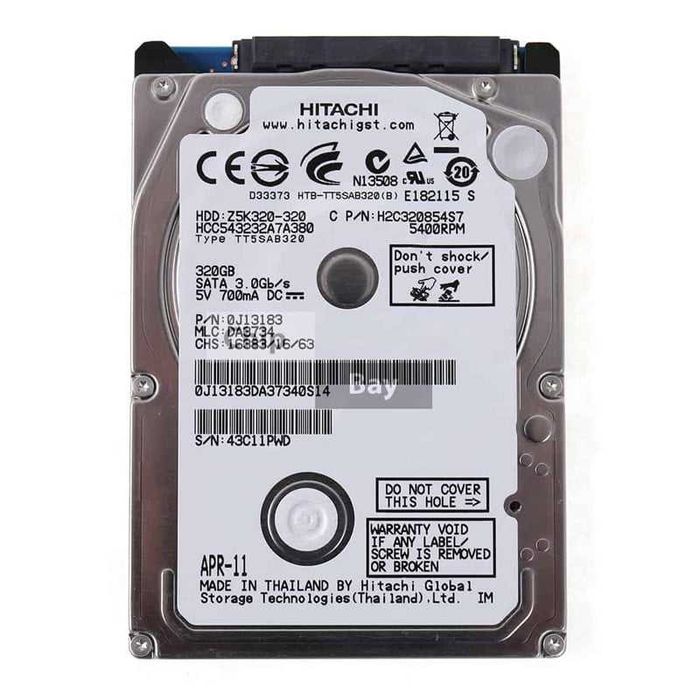 HDD laptop Hitachi 100%health 320GB Resita • OLX.ro