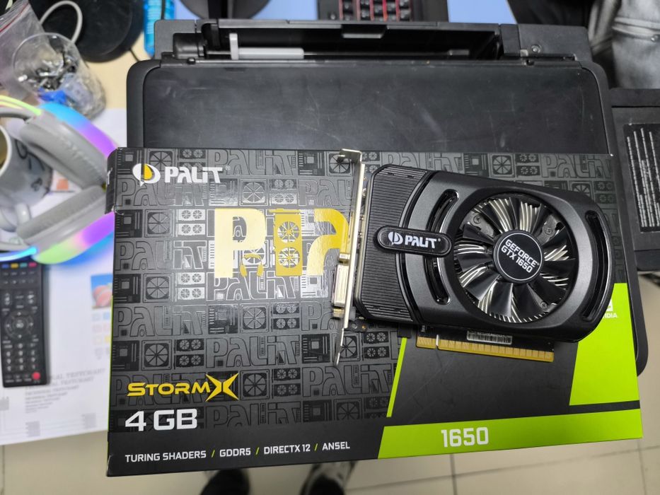 Gtx 1650Palit 4gb: 1 050 000 сум - Комплектующие Ташкент на Olx