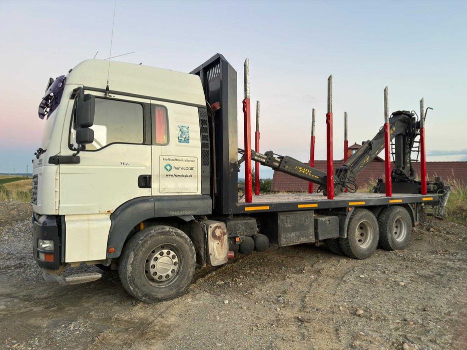 MAN TGA 480 forestier cu motor defect Dealu • OLX.ro