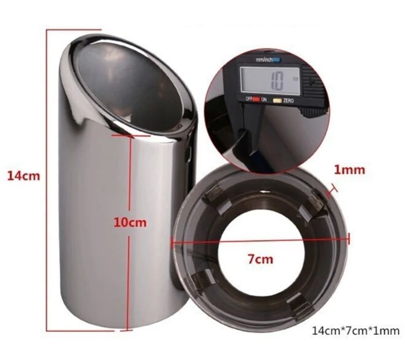 Set Ornamente / Tipsuri Evacuare toba Vw , Audi , Seat, Skoda , etc ...