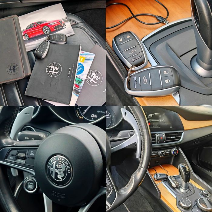 Alfa Romeo Giulia 2018 2,2d 180cp EURO 6 FULL Padele var BMW Audi VW ...