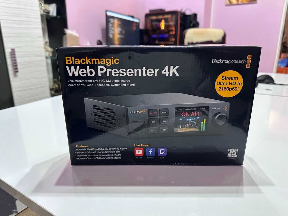 Видеоустройство Blackmagic Design Web Presenter 4K гр. Добрич Христо ...