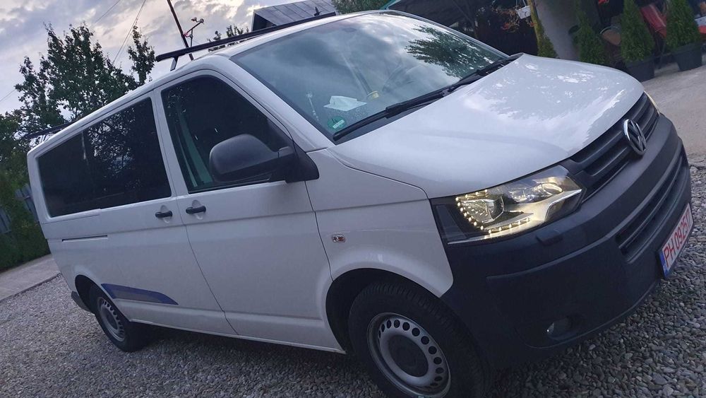 VW t5 transporter lung DSG Led-Xenon Campina • OLX.ro